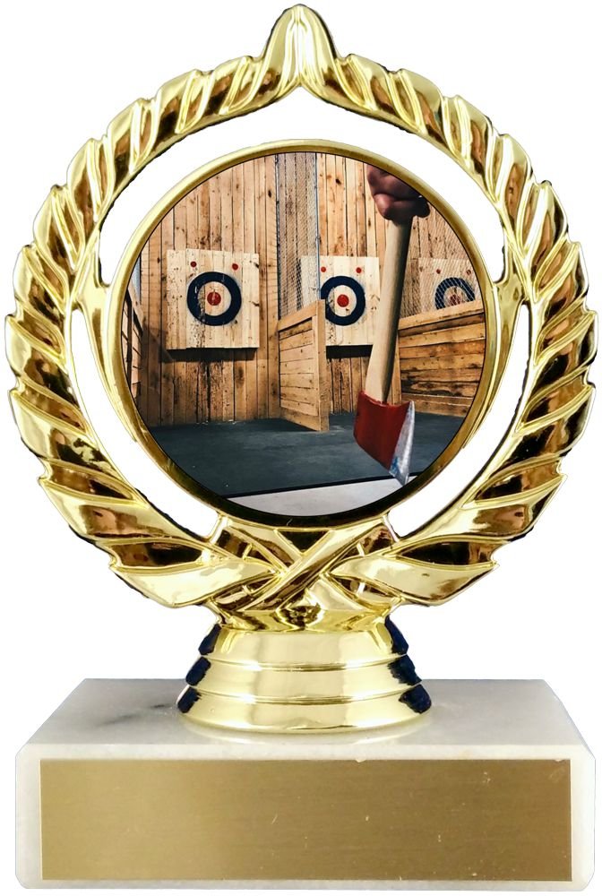Axe Throwing Trophy - Schoppy's Since 1921