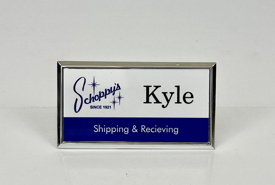 Basic Name Badge - Schoppy's Since 1921