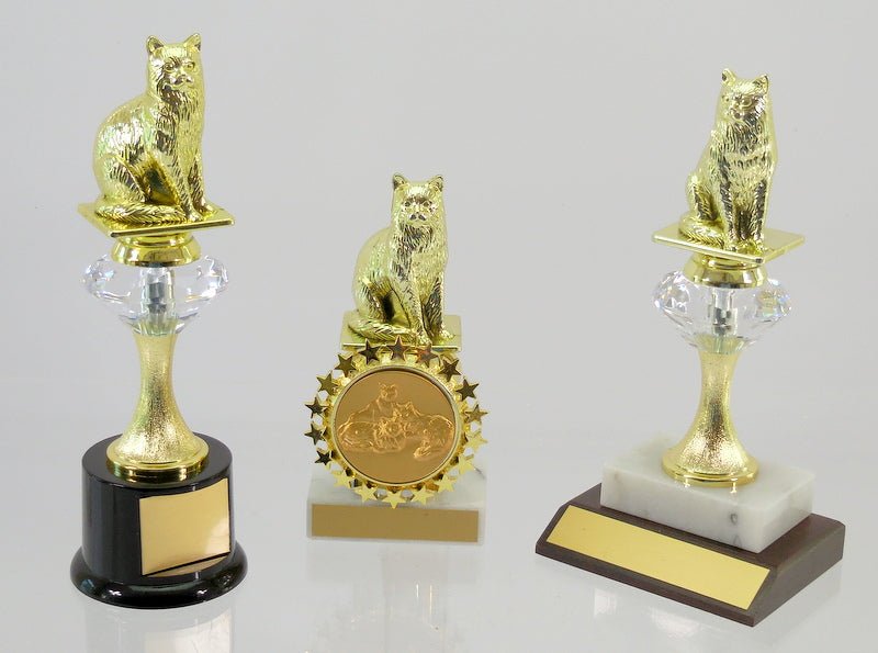 Cat Starred Logo Holder Trophy - Schoppy's Since 1921