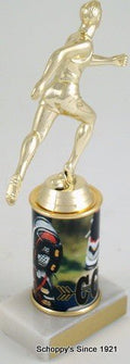 Cross Country Running Trophy with Custom Column - Schoppy's Since 1921