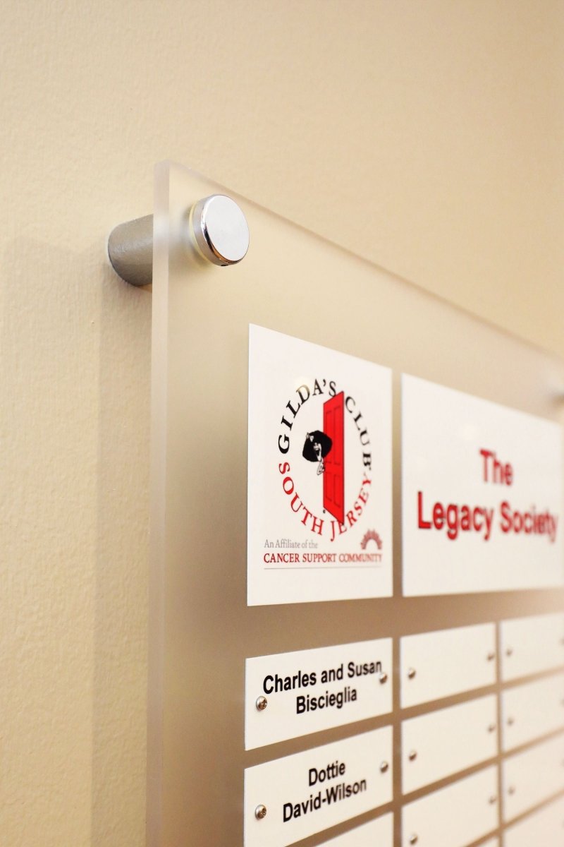 Frosted Acrylic Custom Perpetual Plaque - Multiple Sizes - Schoppy's ...