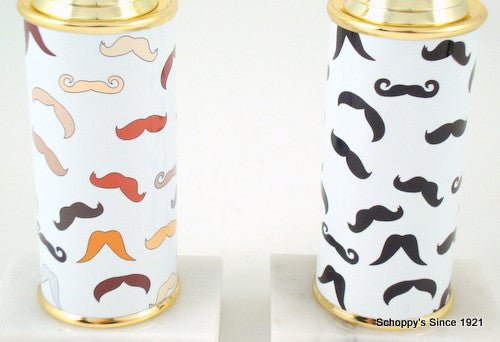 Mustache Achievement Trophy on Original Metal Roll Column - Schoppy's ...