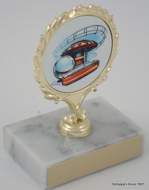 Pinball Logo Trophy - Schoppy's Since 1921