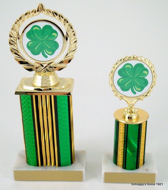 St. Patrick's Day Logo Column Trophy - Schoppy's Since 1921