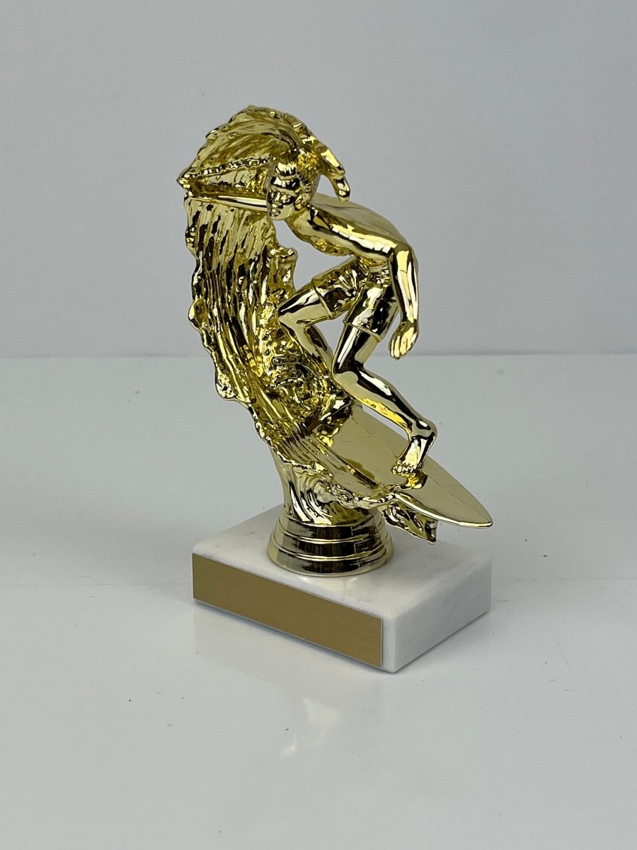 Surfer Trophy on Marble Base - Schoppy's Since 1921