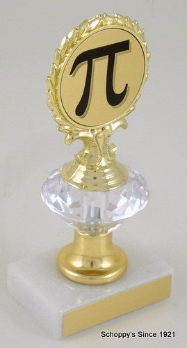 Pi Logo Diamond Riser Trophy - Schoppy's Since 1921